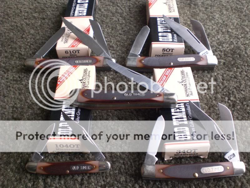 FS: Older Schrade, Old Timer USA, Knives...... | BladeForums.com