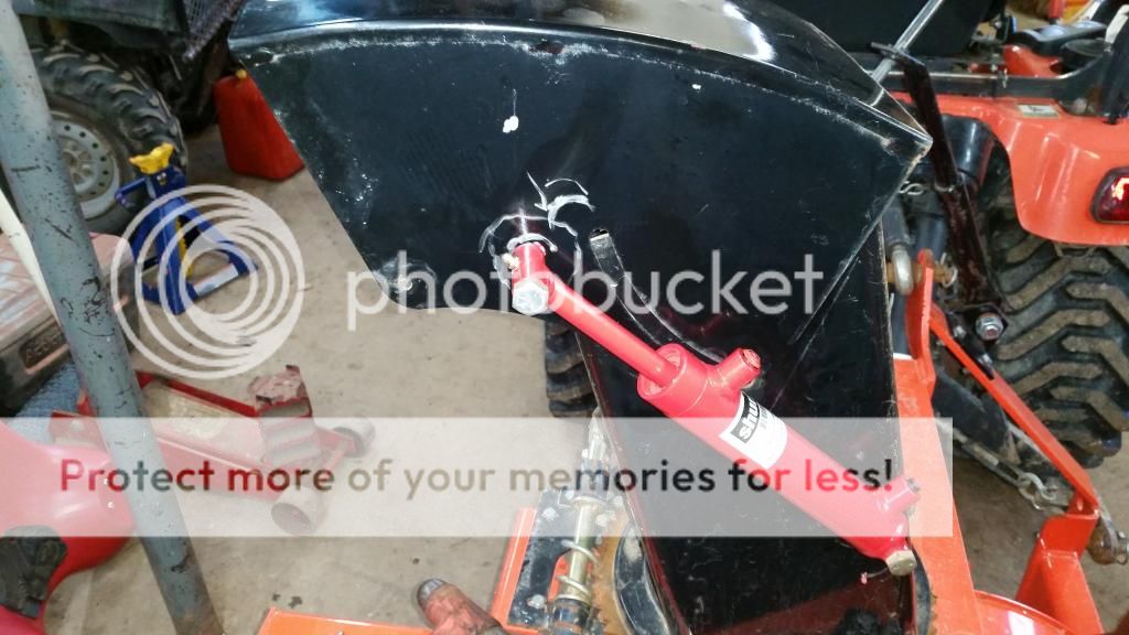 Converting Kubota B2789 blower to hydraulic rotation and deflection ...