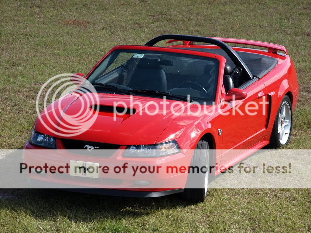 Owen's 2004 Mustang GT - Torch Red Convertible - Custom Upholstery ...
